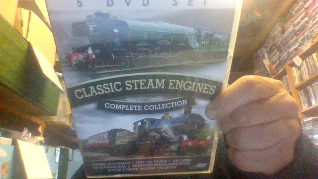 CLASSIC STEAM ENGINES- Complete Collection-5 disc train documentary vgc ...