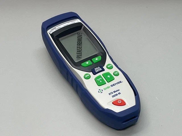 DIGI-SENSE RTD THERMOMETER, NIST Traceable Calibration 20250-95 $37.37 ...