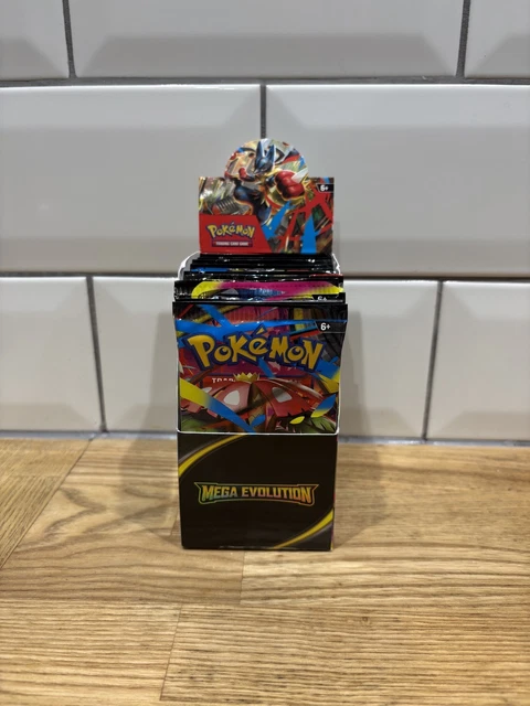 POKÉMON TCG : Mega Evolutions Half Booster Box (18 Packs) Unsealed £90. ...