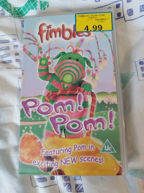 FIMBLES POM! POM! VHS BBC Cbeebies Video Tape £0.99 - PicClick UK