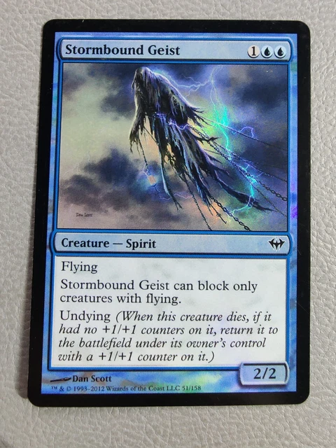 FEUILLE STORMBOUND GEIST | MP | Dark Ascension | Magic the Gathering ...