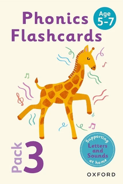 ESSENTIAL LETTERS AND Sounds Phonics Flashcards Pack 3 by Katie Press ...