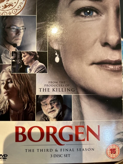 BORGEN: THE COMPLETE Third Season DVD (2013) Sidse Babett Knudsen cert ...