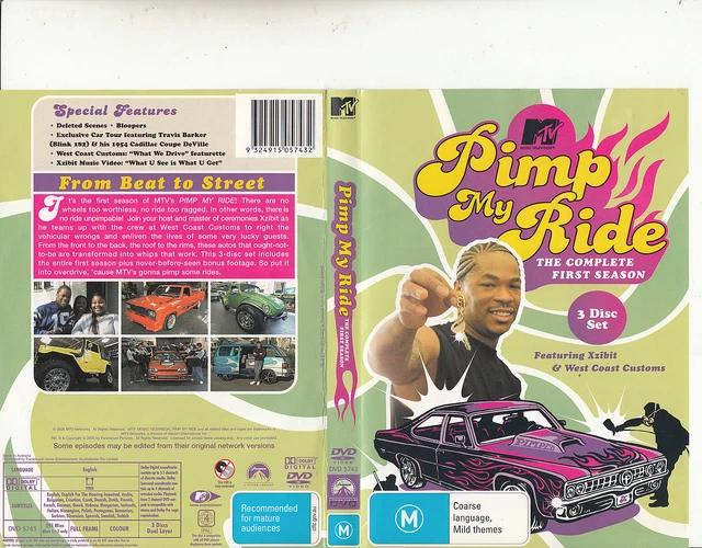 PIMP MY RIDE-2004-TV Series USA-Complete First Season-3 Disc-DVD $29.95 ...