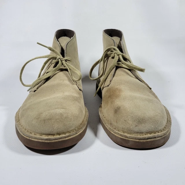 CLARKS COLLECTION MEN'S Desert Chucka Boots Suede Taupe Tan Khaki ...