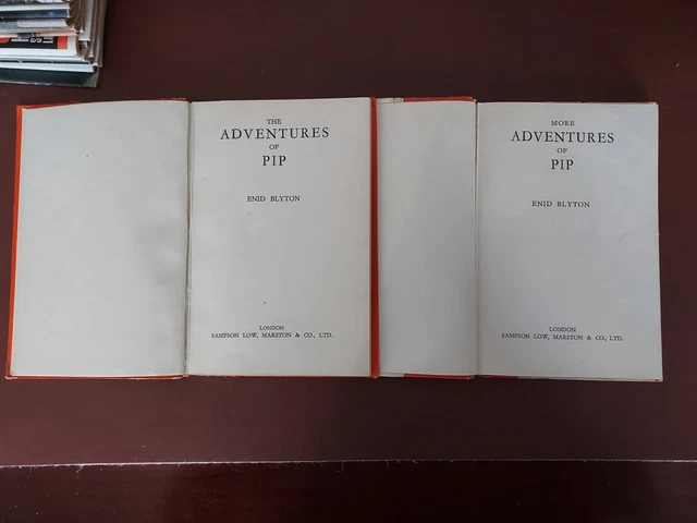 ENID BLYTON, THE Adventures of Pip & More Adventures, Royaume-Uni ...