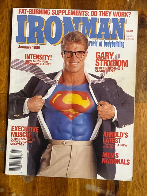 IRONMAN BODYBUILDING MUSCLE magazine GARY STRYDOM 1-89 £9.66 - PicClick UK