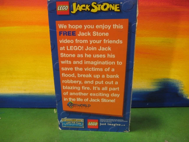 LEGO JACK STONE CGI Animated Cartoon Shorts VHS Tape £5.82 - PicClick UK