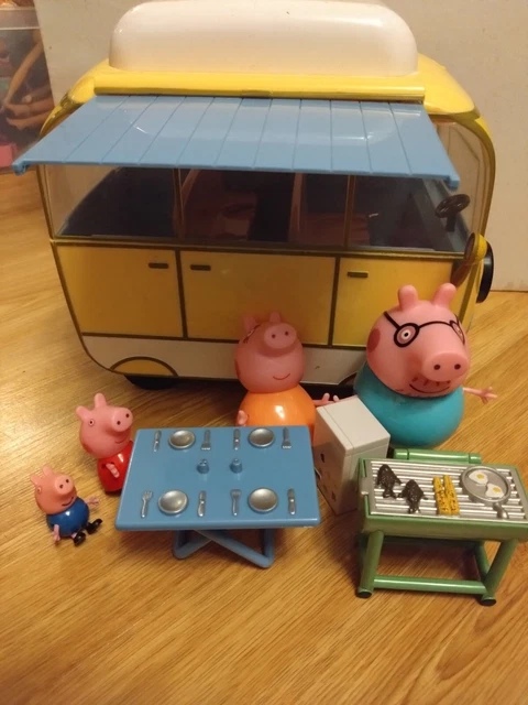 PEPPA PIG CAMPER Van Playset £7.00 - PicClick UK
