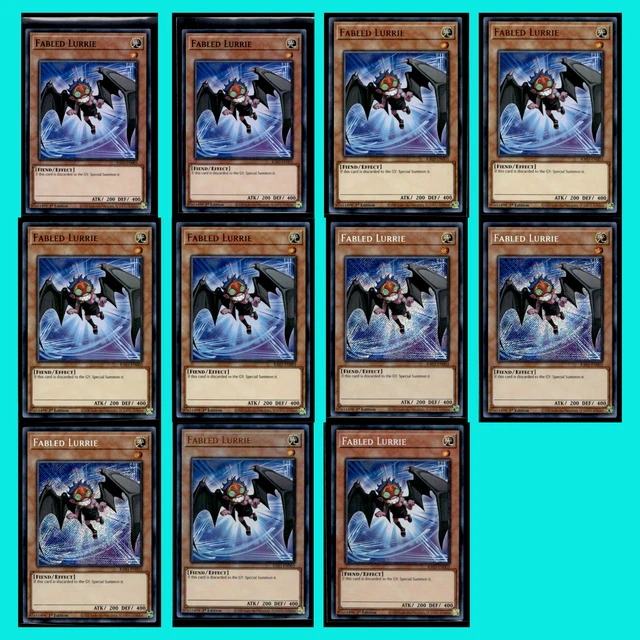 FABLED LURRIE RA03-EN003 Yugioh Collectors Ultimate Secret Ultra Super ...