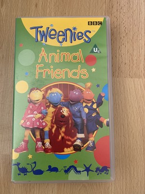 TWEENIES ANIMAL FRIENDS VHS Video Childrens BBC Bella Milo Jake Fizz ...