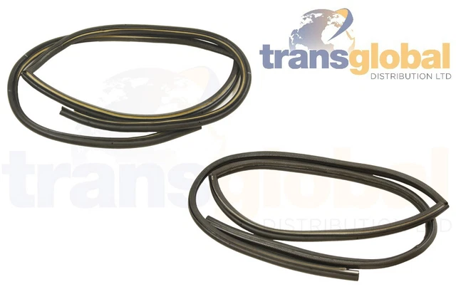 LAND ROVER DEFENDER Pair Front Rubber LH RH Door Weather Seals GENUINE ...