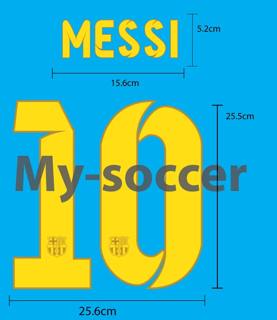 FC BARCELONA HOME 2012-14 MESSI PU NAME NUMBER PRINT EXCELLENT QUALITY ...