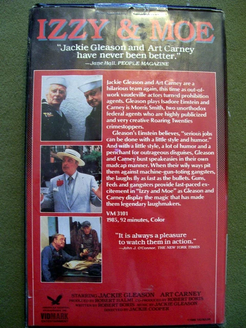 IZZY AND MOE (1985, VHS) Jackie Gleason Art Carney £8.11 - PicClick UK