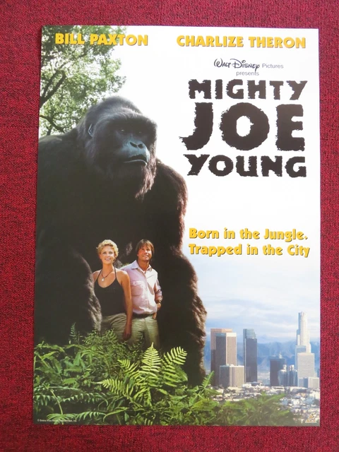 MIGHTY JOE YOUNG Vhs Video Poster Disney Bill Paxton Charlize Theron ...