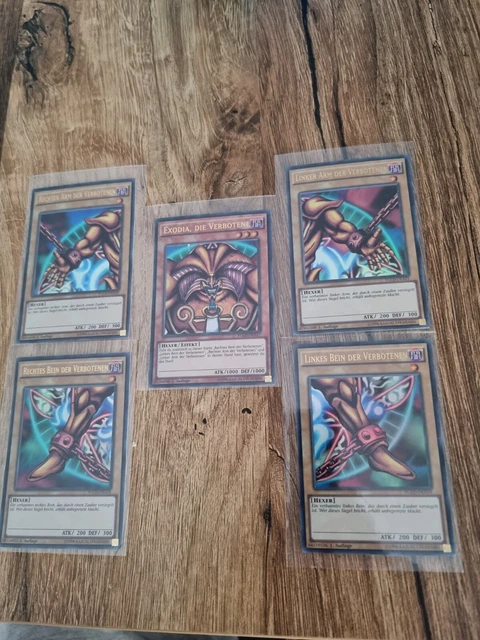 EXODIA, DIE VERBOTENE/ LOB-G101/ Ultra Rare Yu-Gi-Oh! / 1.Auflage/ 1 ...