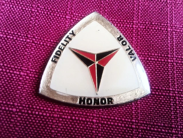 PINS MILITAIRE US valor Fidelity Honor ( Honneur Valeur Fidélité) Rare ...