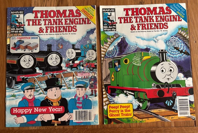 THOMAS THE TANK Engine and Friends Magazines from Jan 94 issues 163 ...