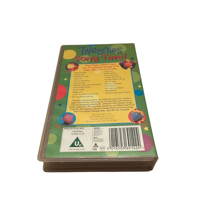 TWEENIES SONG TIME VHS Video with 23 songs! £6.95 - PicClick UK