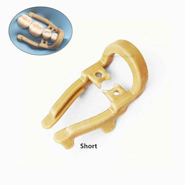 DENTAL DISTAL PREMOLAR Clamps Rubber Dam Sheets Clip Extension Clamp ...