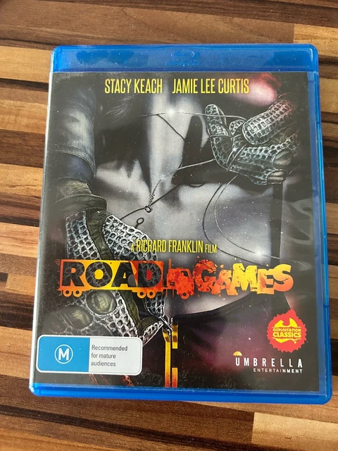 ROAD GAMES BLU-RAY Ozploitation Classics Jamie Lee Curtis Richard ...