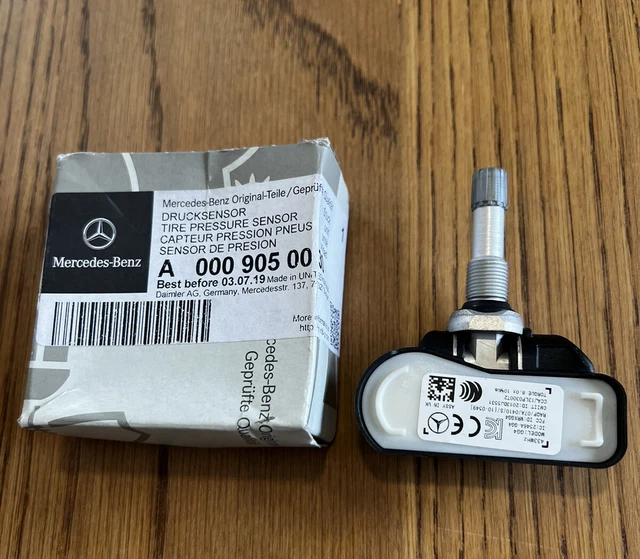 GENUINE MERCEDES-BENZ ALLOY Wheel Tyre Pressure Sensor A0009050030 ...