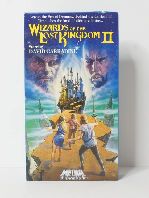 WIZARDS OF THE Lost Kingdom 2 (VHS, 1989) £6.48 - PicClick UK