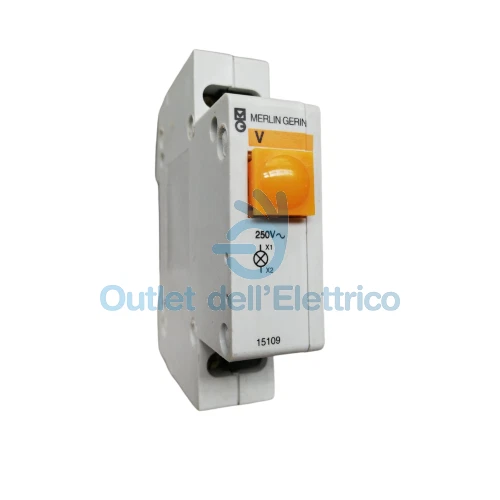 MERLIN GERIN 15109 Voyant Lumineuse Orange 220V [18324] EUR 43,84 ...