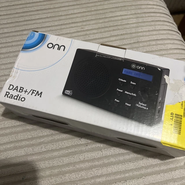 ONN DAB+ /FM RADIO And Bluetooth £20.00 - PicClick UK