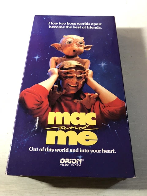MAC AND ME (1988) VHS Adventure Sci-fi Jonathan Ward Christine Ebersole ...