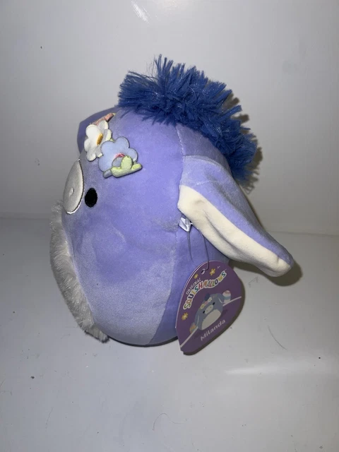 SQUISHMALLOW 7.5” MILANDA The Periwinkle Donkey With Flower Crown #23 £ ...