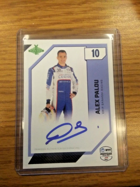 AUTOGRAPHE BLEU 2024 Parkside IndyCar Alex Palou SS-AP Signature Series ...