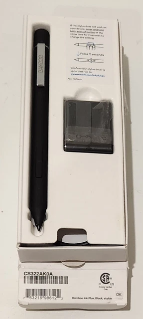 WACOM RECHARGEABLE BAMBOO Ink Plus Stylus/Pen $36.00 - PicClick CA