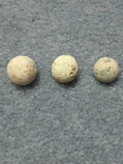 BATTLE OF WATERLOO Napoleonic Musket Balls. £9.99 - PicClick UK