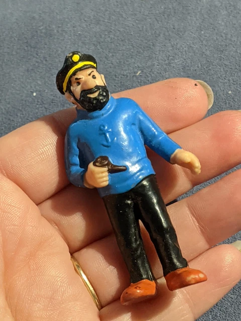 PVC FIGURE CAPTAIN Haddock (Tintin) Bully PIB 1975 (PL170) $4.00 ...