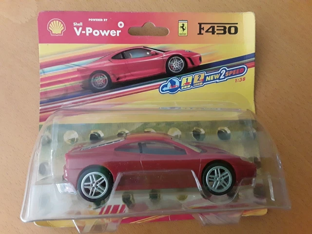 SHELL V-POWER F430 Ferrari Modellauto Hot Wheels 1:38 NEU OVP EUR 8,00 ...