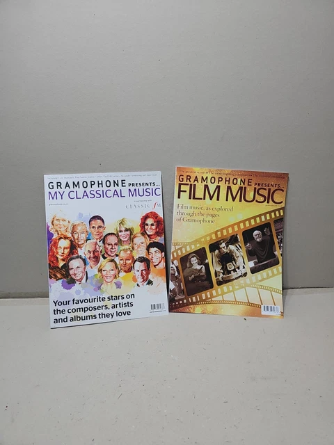 2 X GRAMOPHONE magazine Presents My Classical Music 2023 vol 5 &6 £18. ...