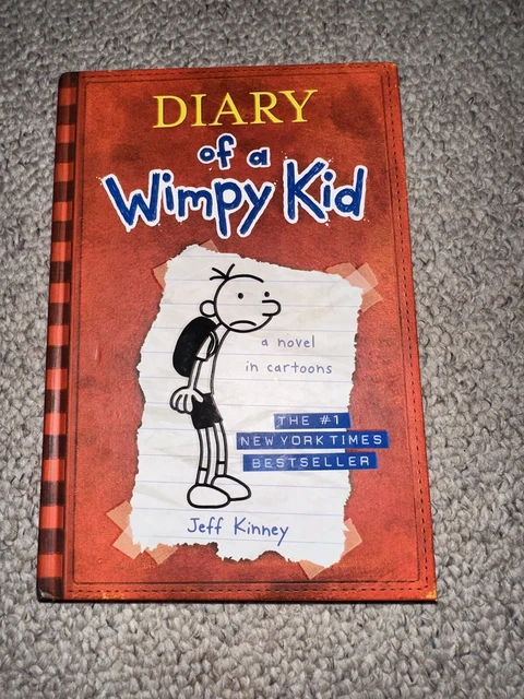 DIARY OF A Wimpy Kid, Book 1, by Jeff Kinney, published 2007 $1.04 ...