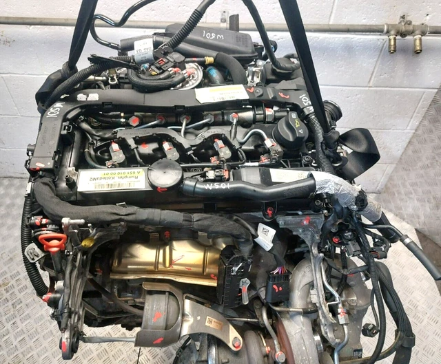 MERCEDES W204 C220 2.1 Cdi Diesel Complete Engine 651911 651.911 57K ...