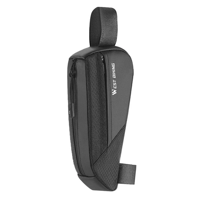 KEEP YOUR ESSENTIALS safe and accessible with this top tube triangle ...