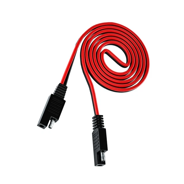 DOUBLE SAE CABLE Connection For Motorcycle Battery Charger Cord £9.99 ...