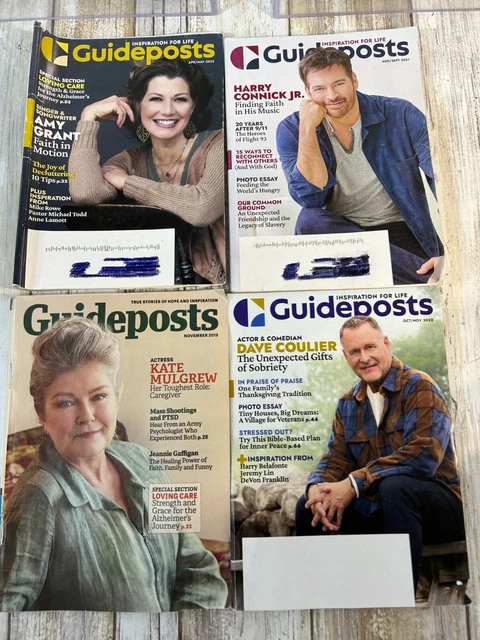 GUIDEPOSTS MAGAZINE LOT 4 Amy Grant, Kate Mulgrew, Dave Coulier, Harry Connick £12.82 - PicClick UK
