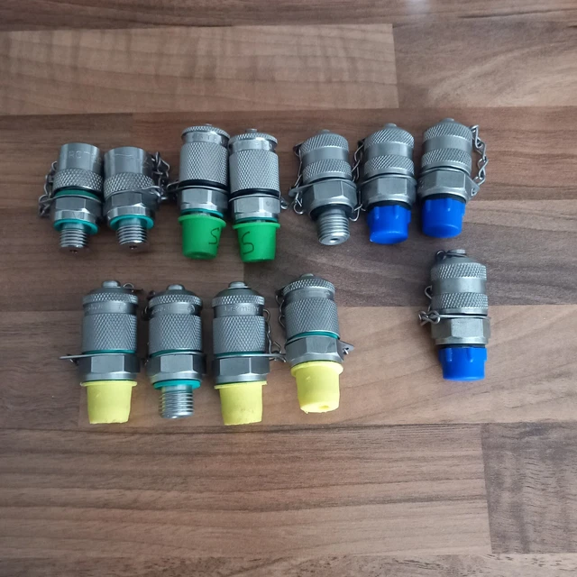 Hydraulic Test Point Fitting 12 X Hydraulic System Test Point Coupling ...