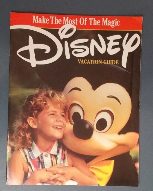 VINTAGE (PRE-2008) WALT Disney World Vacation Guide (pre-Hollywood ...