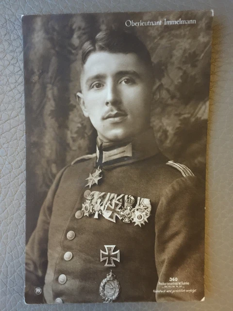 CPA AK OBERLEUTNANT Max Immelmann aviation allemande Pilote Der Adler ...