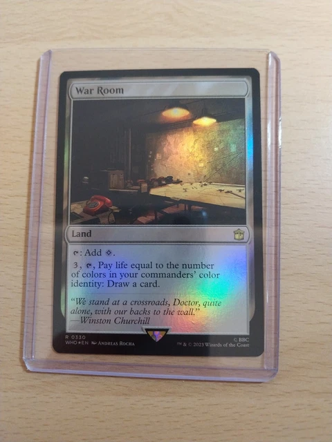 WAR ROOM FOIL Rare, Dr Who #330, MTG Magic The Gathering EUR 4,74 ...