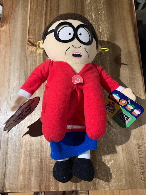 VINTAGE 1998 SOUTH Park Plush Figura parlante Muñeca Ms Choksondik ...