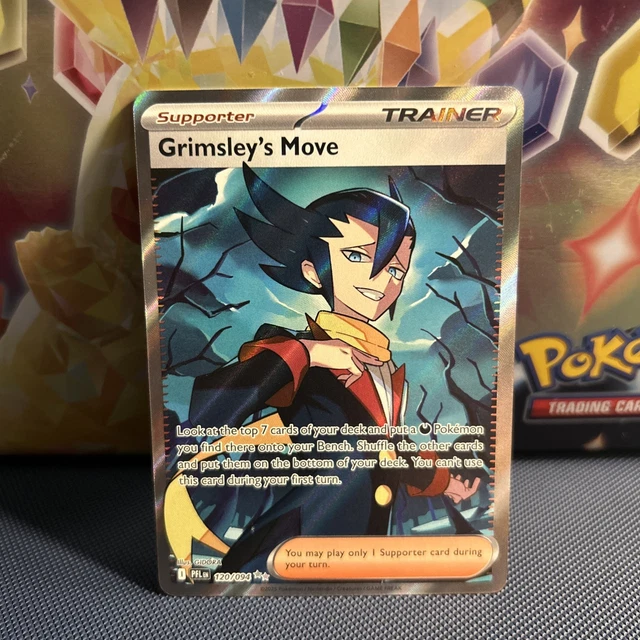GRIMSLEY’S MOVE 120/094 Holo Phantasmal Flames Pokemon Card - Mint £4. ...