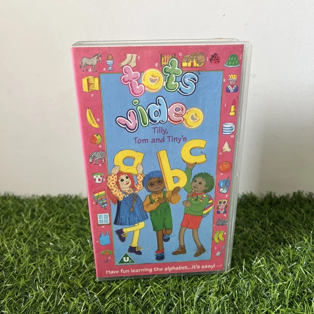 TOTS TV video Tilly, Tom and Tiny's ABC VHS. Rating Uc. Pal VHS Rare £ ...