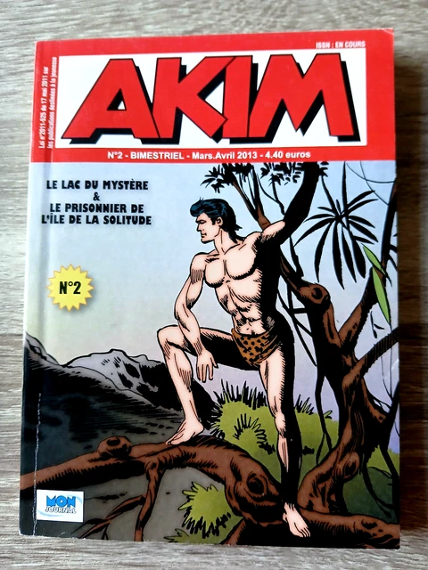 BD AKIM N° 2 le lac du mystère prisonnier de l'ile de la solitude de 2013 NEUF EUR 10,75 ...